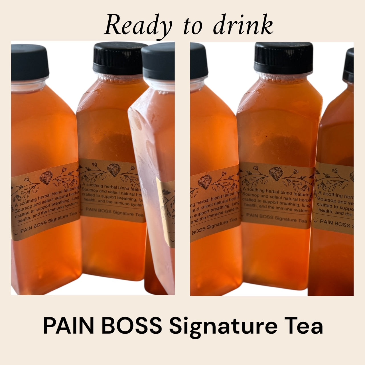 PAIN BOSS™ SIGNATURE TEA Ready to Drink – PAIN BOSS click here to enter ...